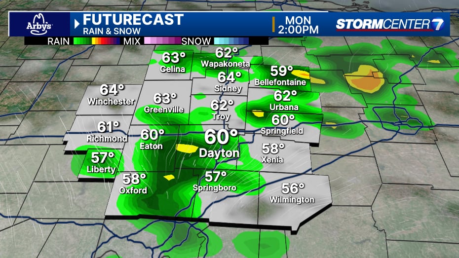 Patchy dense morning fog; chance of strong storms, possible hail this ...