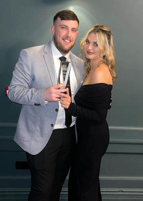 Darren Conway ties the knot with partner Amy Corcoran in stunning ceremony