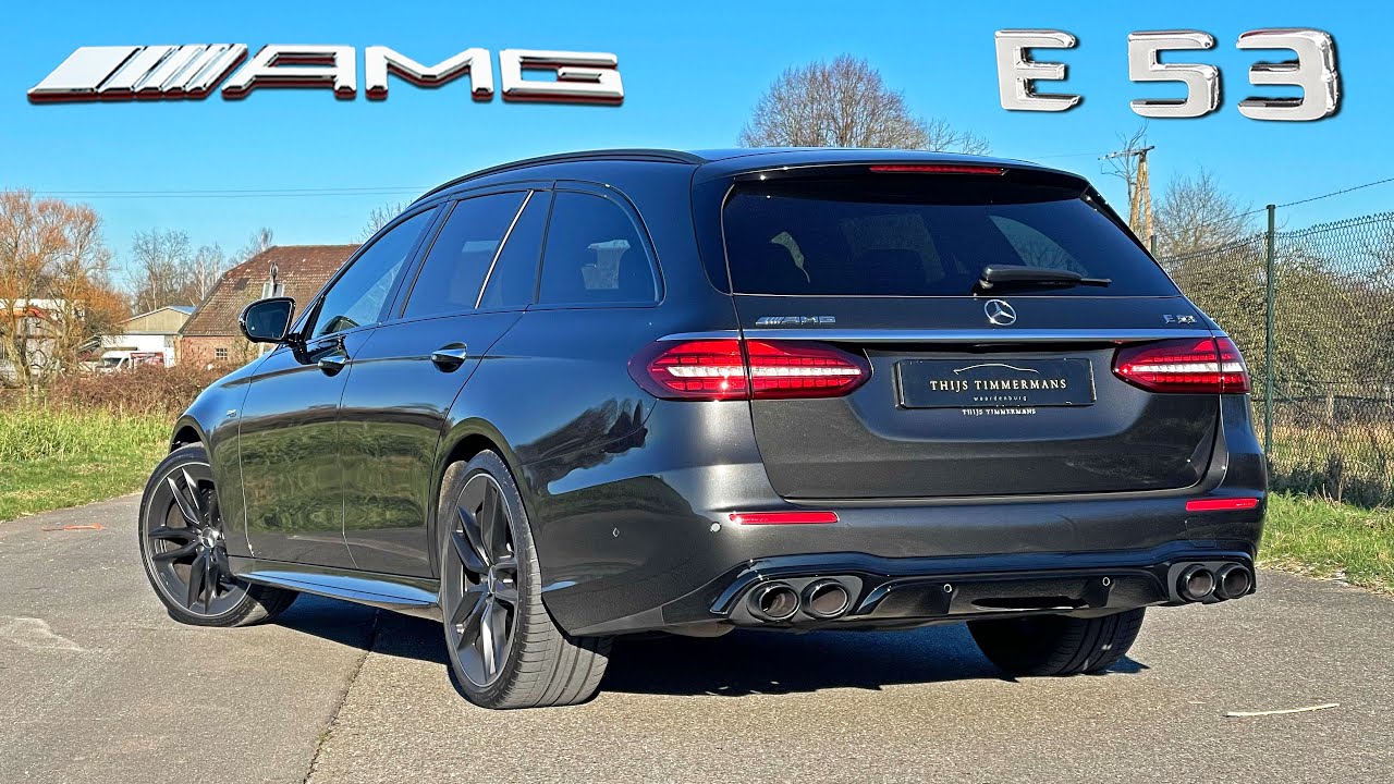Mercedes-AMG E53 Estate – Autobahn Review + Track POV! 🏁🔥