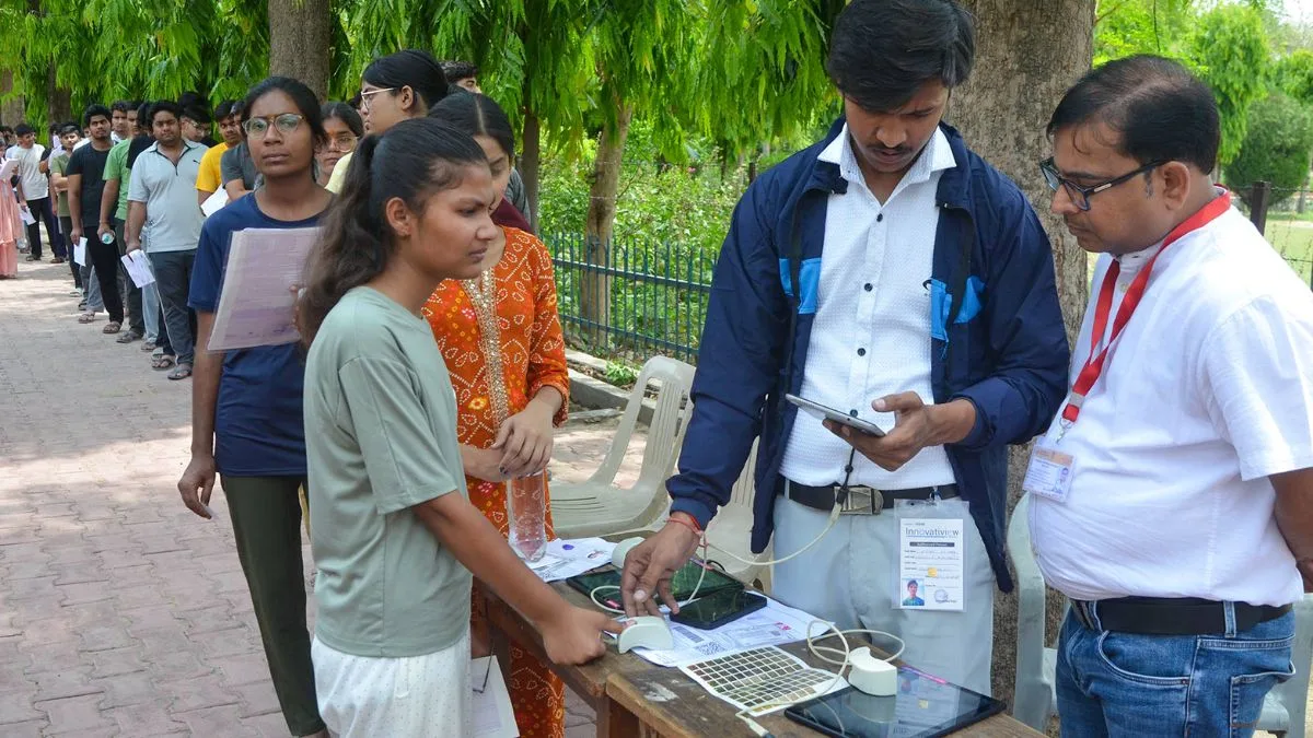 UIDAI conducts face authentication for NEET exam