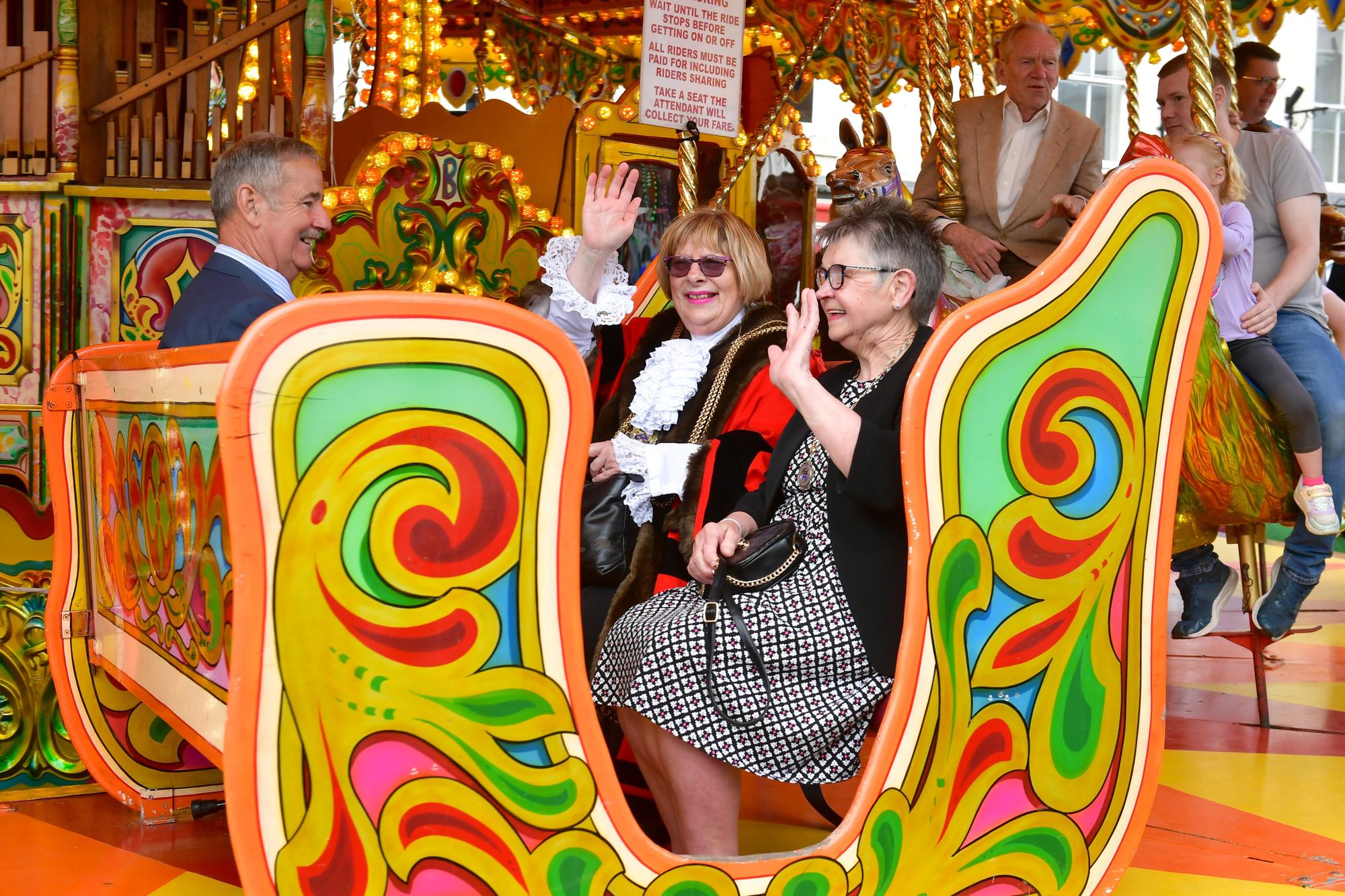 IN PICTURES: Opening of Boston May Fair 2025
