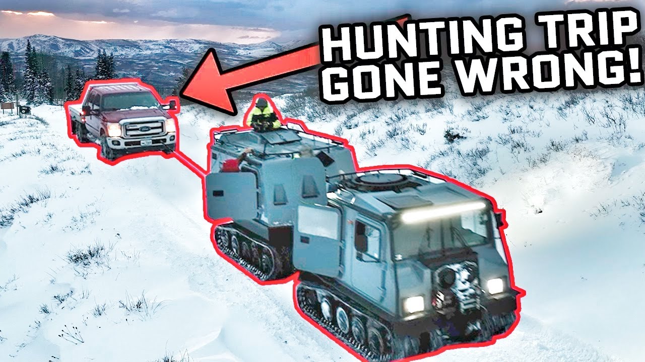 Blizzard Rescue Saves Elk Hunters and Horse Trailers