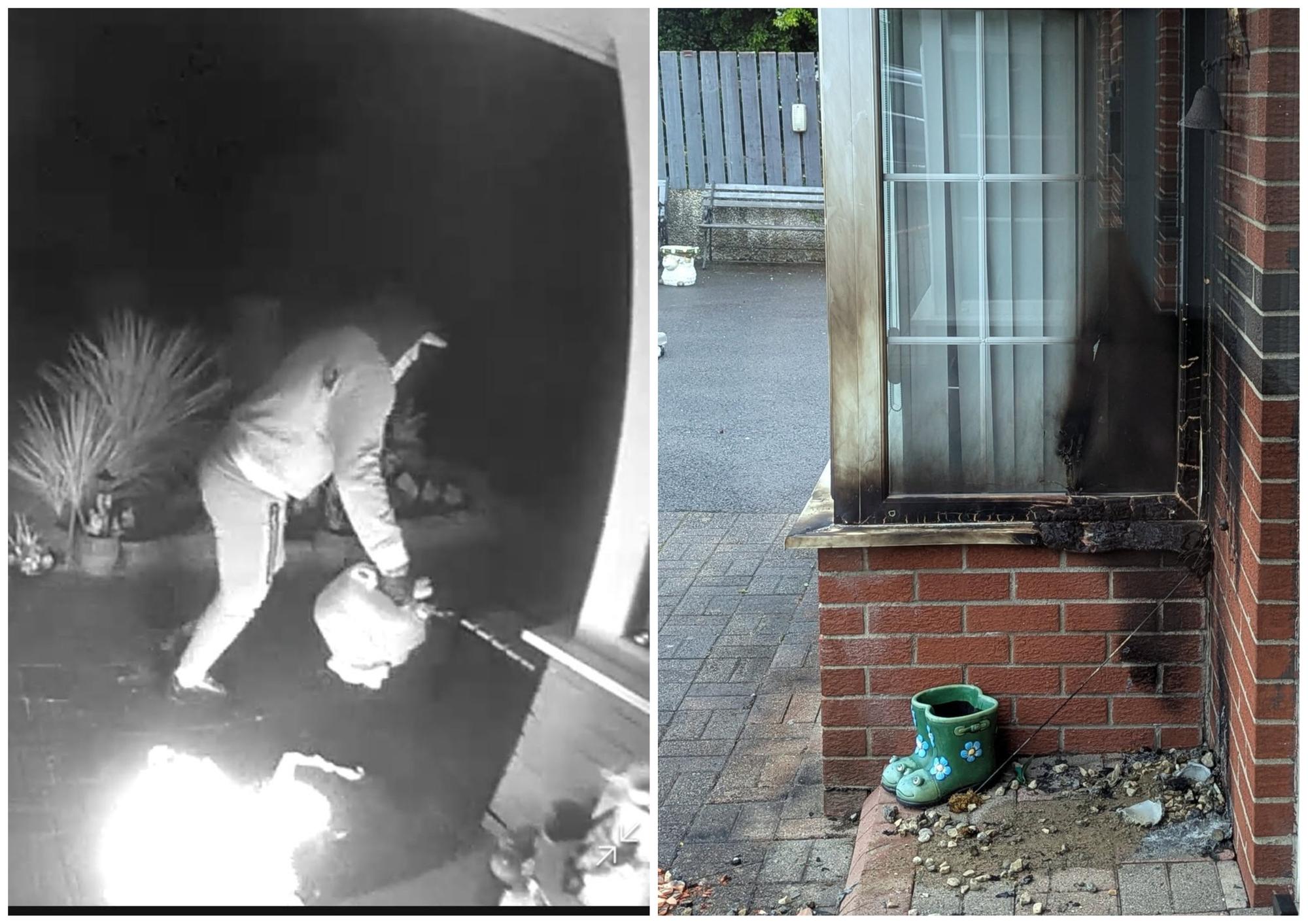 Woman was awoken by noise as arsonist was setting fire to her home in Derry