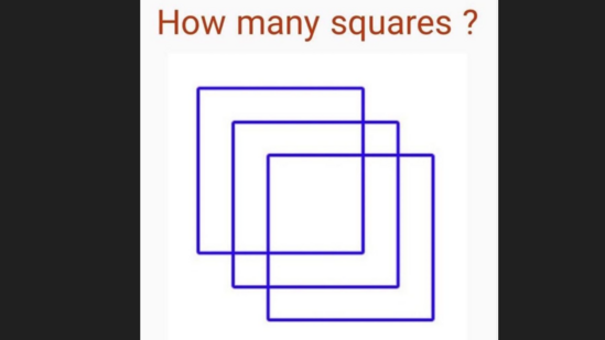 Brain teaser: If you can count all the squares in this image, you’ll be crowned the ruler of riddles