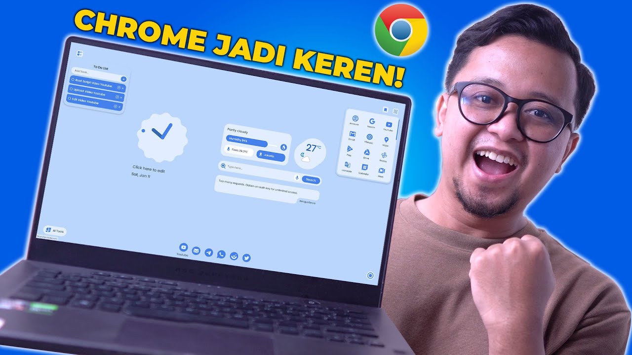 BYE BYE MICROSOFT EDGE! Aku Ubah Google Chrome Jadi Keren Tahun 2025