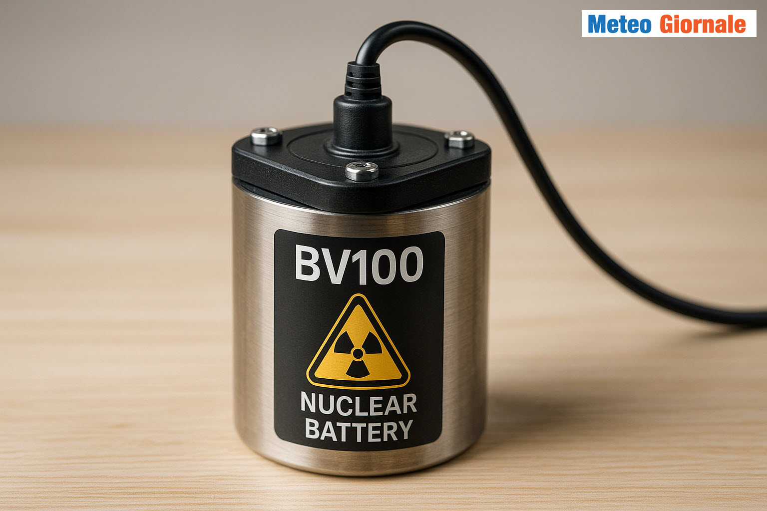 Batteria nucleare BV100: energia per 50 anni senza ricarica
