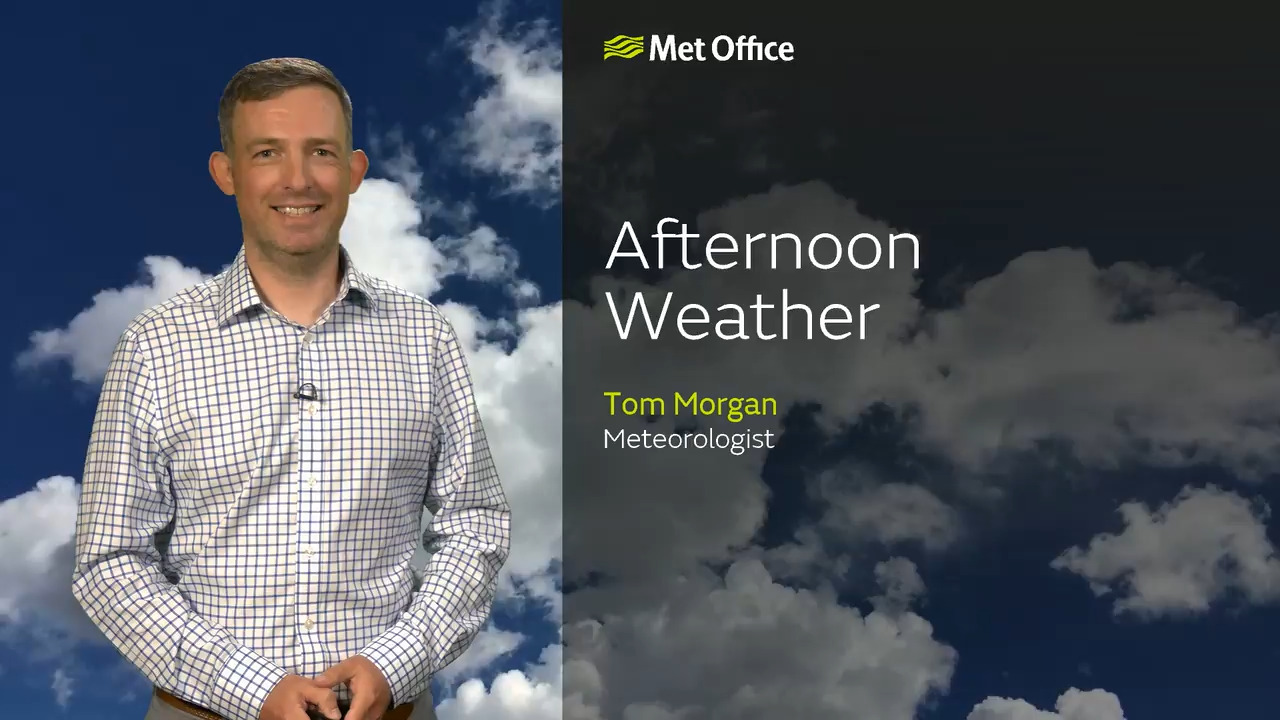 Met Office Monday Afternoon Weather Forecast 05/05/2025