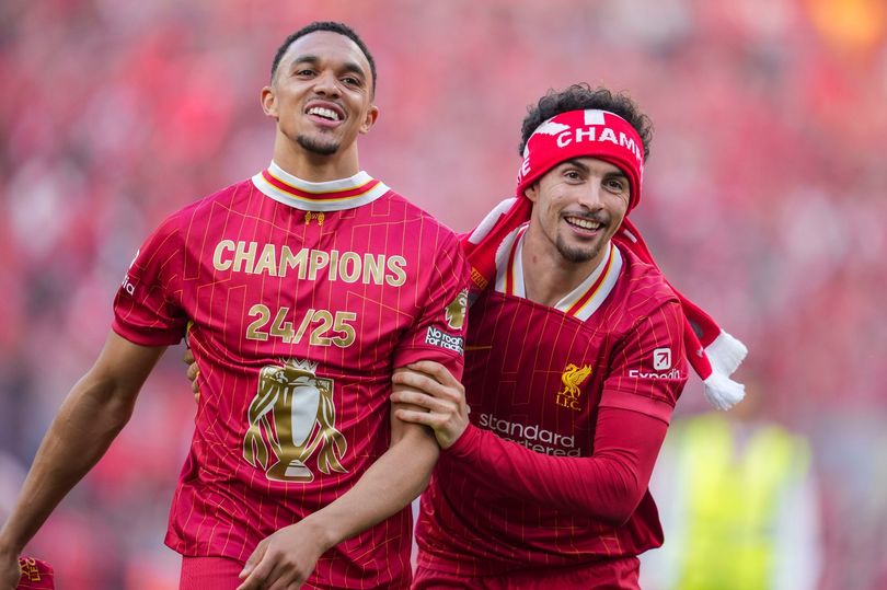 Curtis Jones leads Liverpool dressing room reaction to Trent Alexander ...