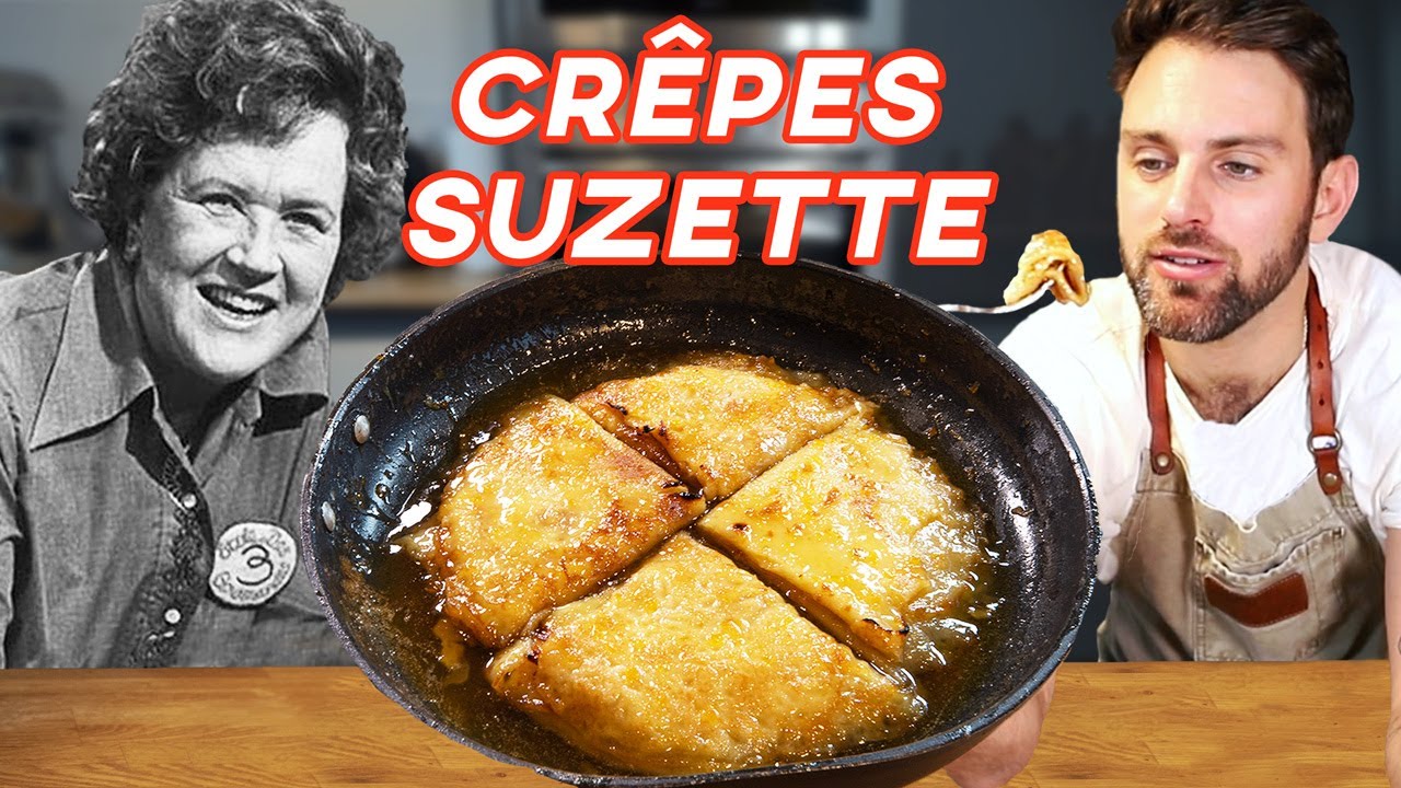 Julia Child's Crêpes Suzette