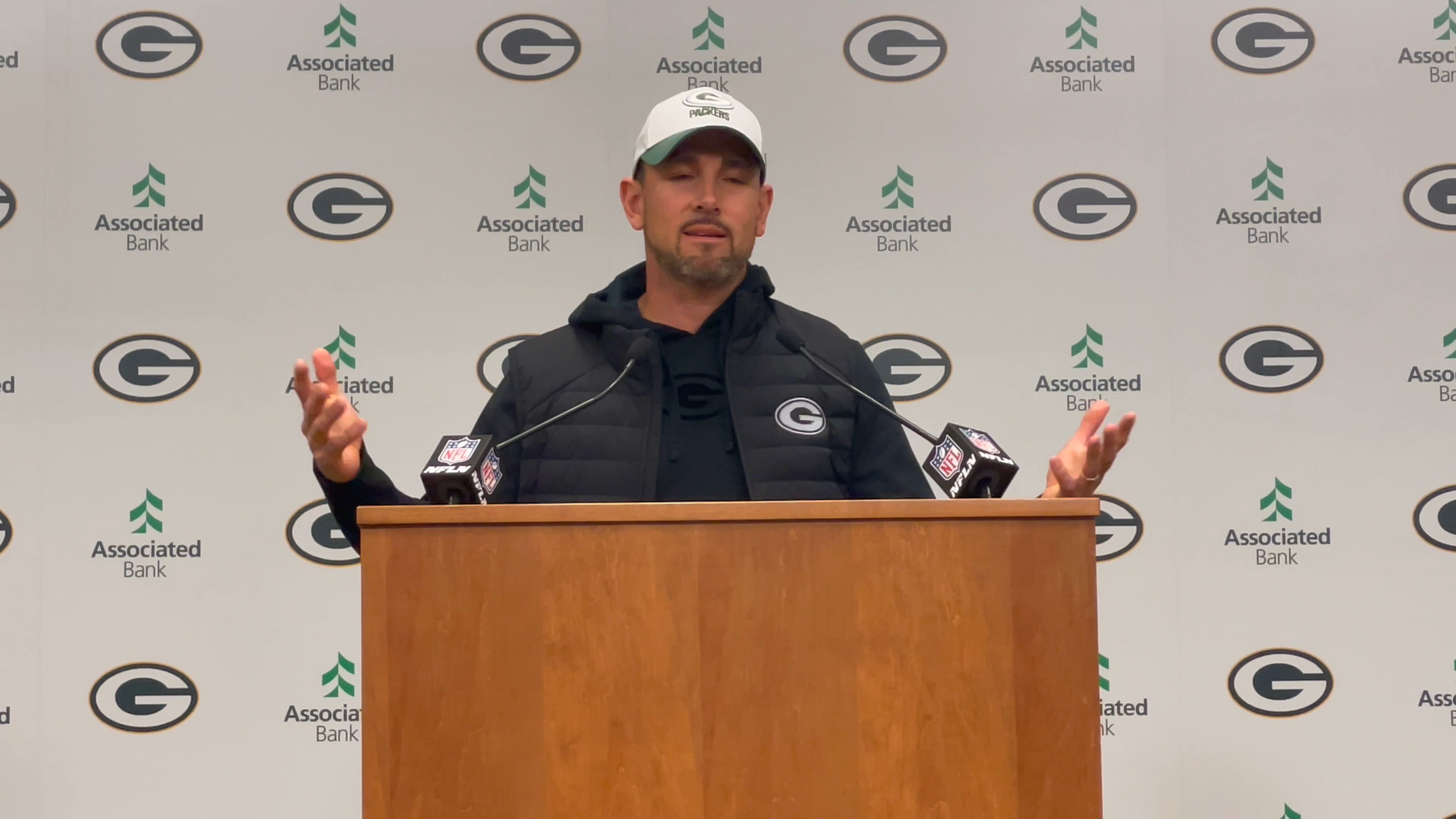 Packers Coach Matt LaFleur on WRs Matthew Golden, Savion Williams