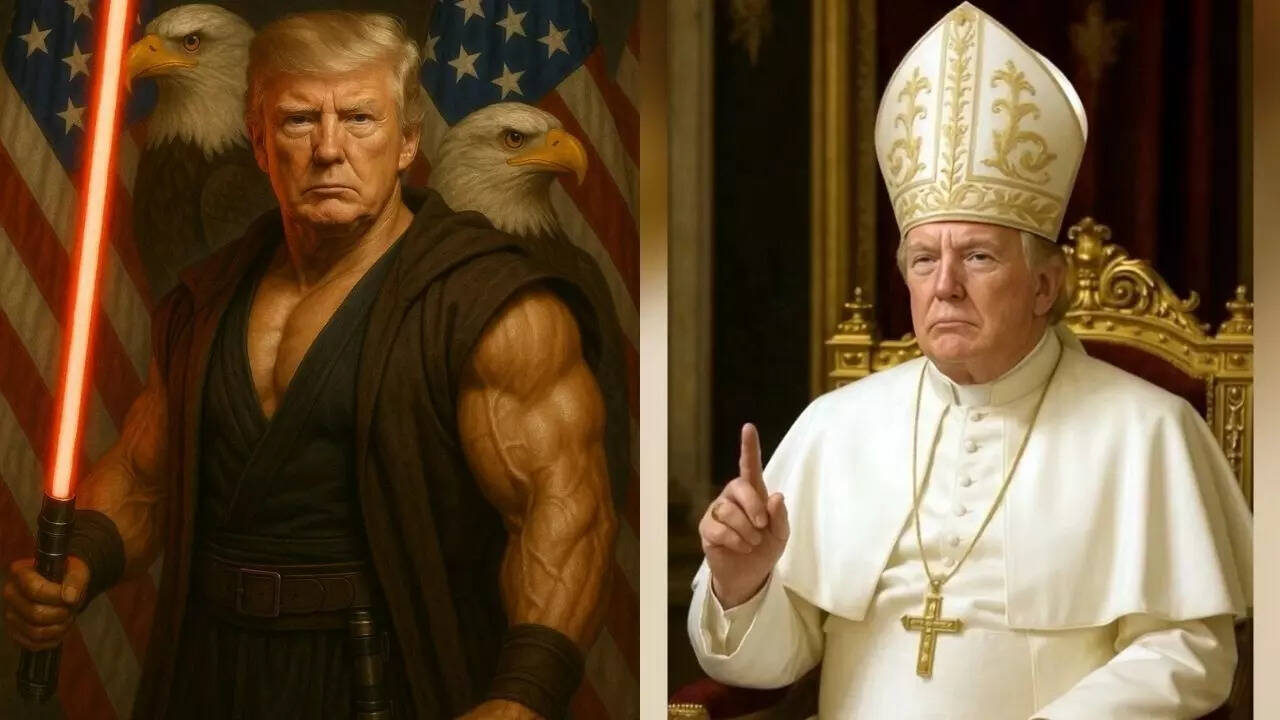 From Pope to Sith Lord: Donald Trump's flights of fancy with AI