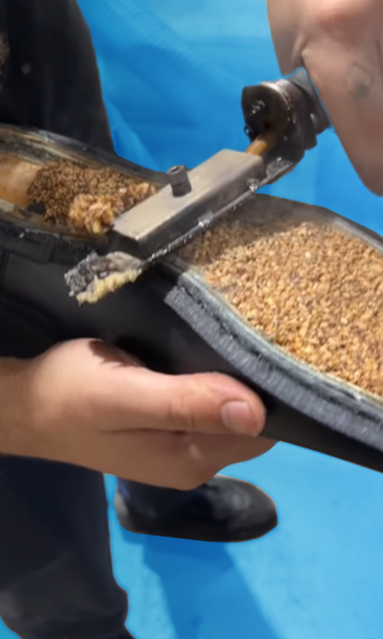 Cork Filling in Shoes