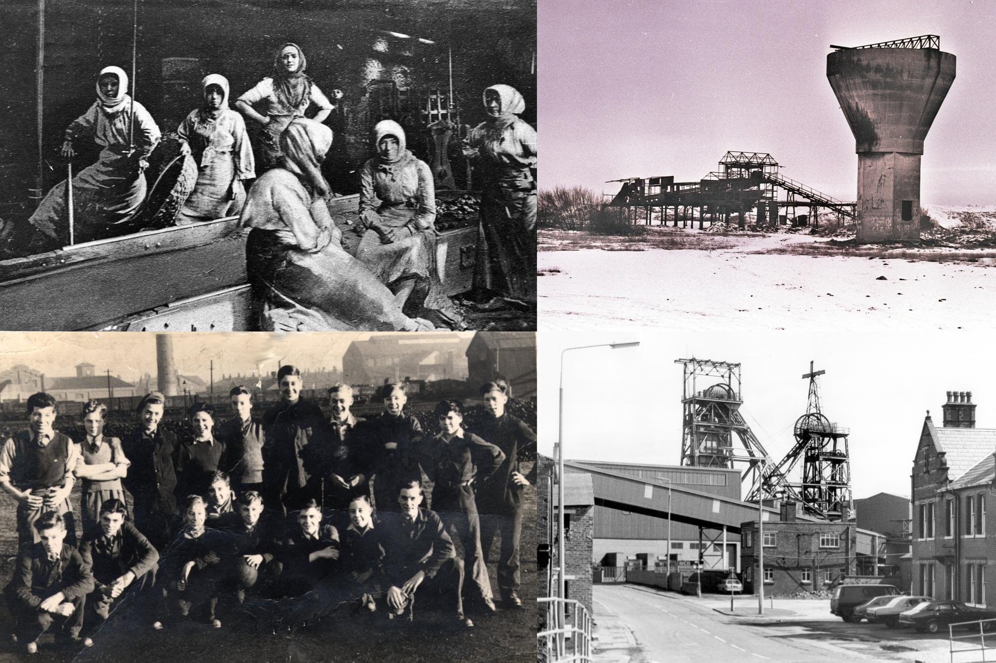 Pictures from Wigan's mining past
