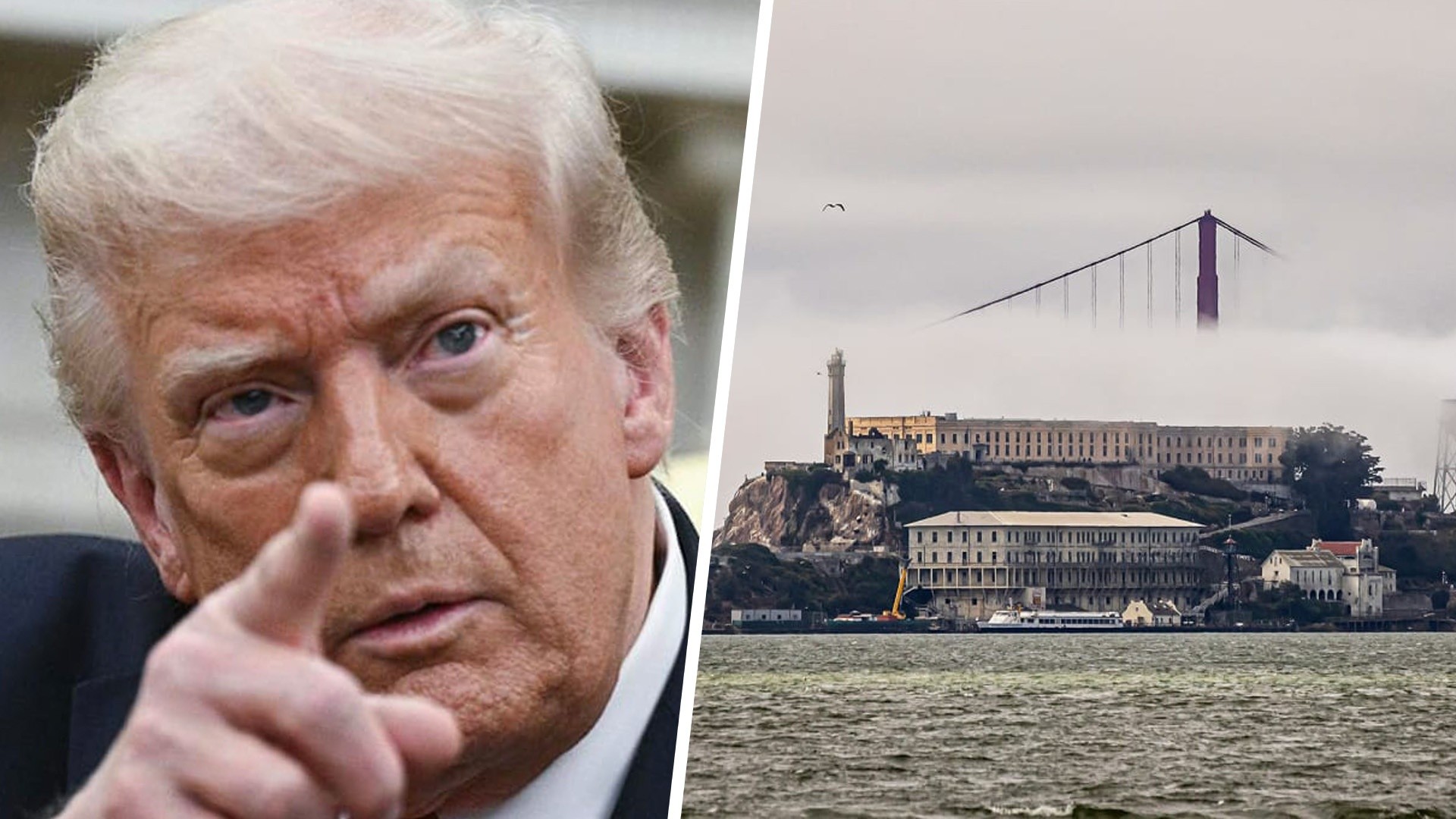 ‘This is just nutty’: Trump says he wants to rebuild Alcatraz to hold ...