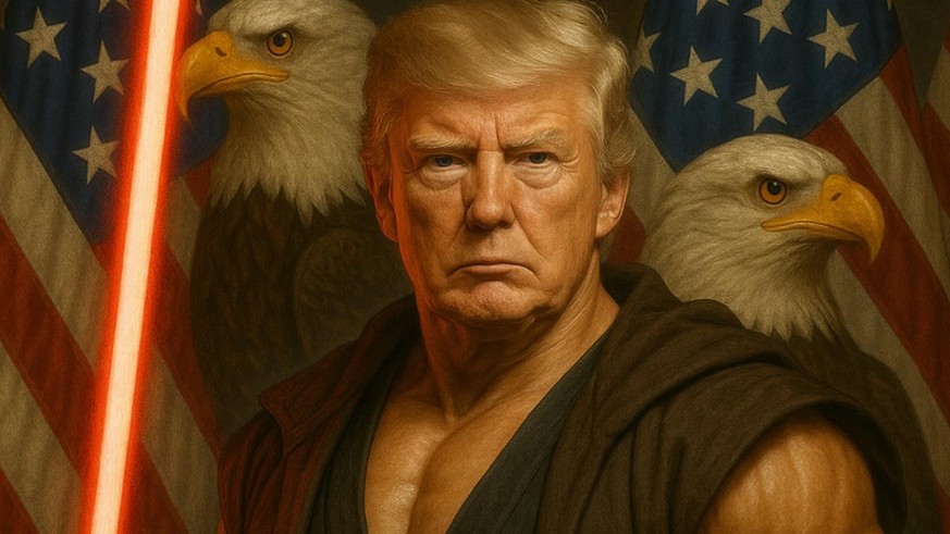 Trump s'est trompé de sabre laser et ça nous a inspiré