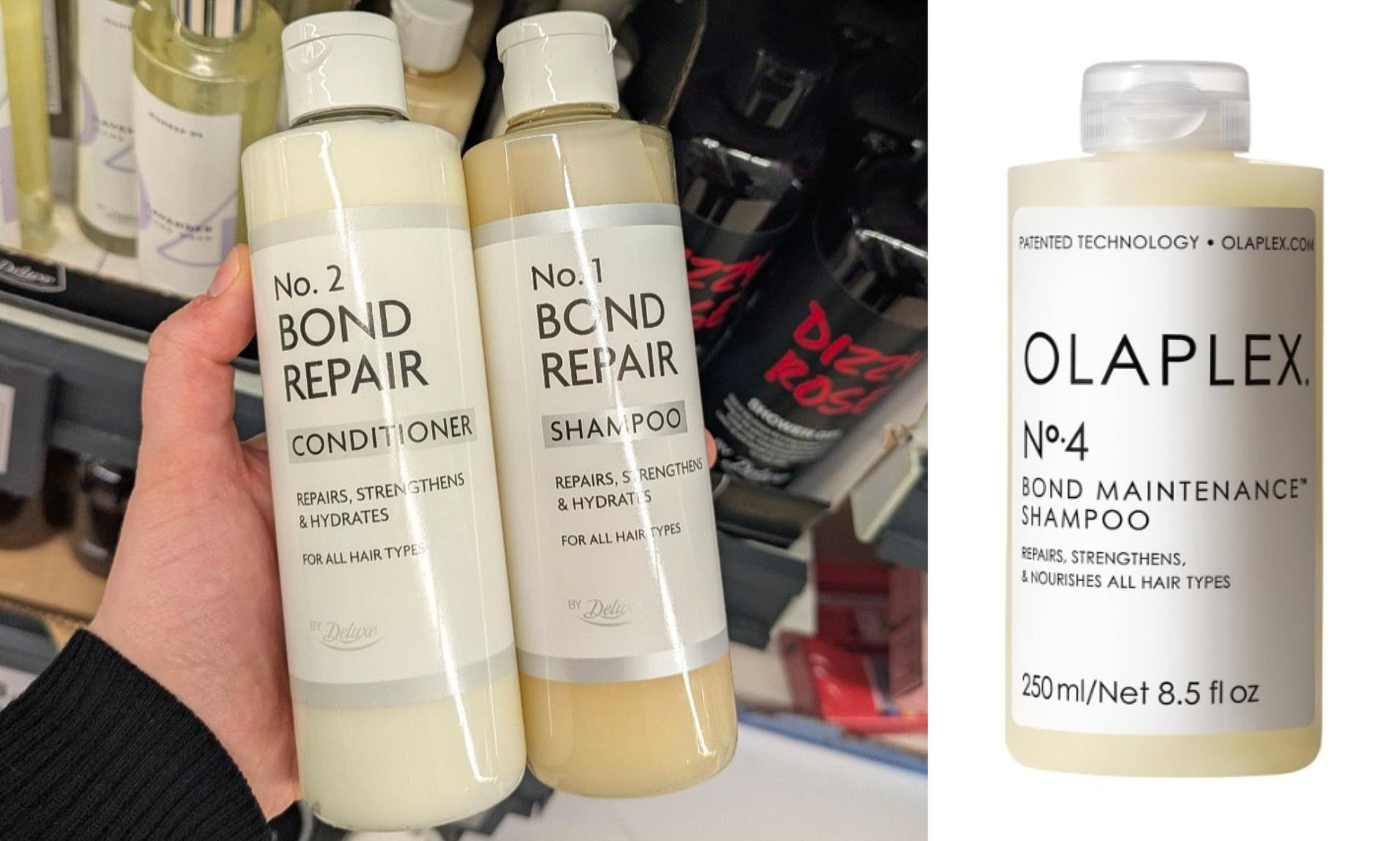 Lidl buyer discovers £3.29 Olaplex 'dupe' that leaves her hair 'feeling softer' than £20 shampoo