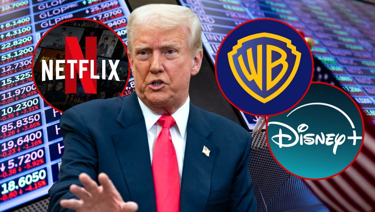 Acciones de Netflix, Disney y Warner Bros caen tras anuncio de Trump ...