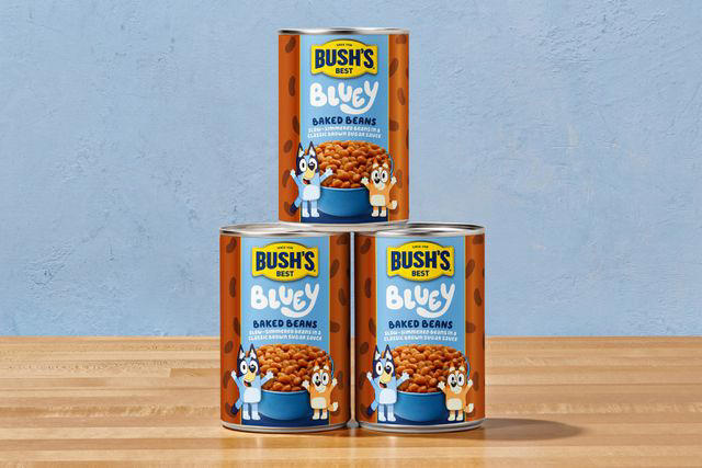 Bush's Beans Teams Up With Bluey On A Line Of Beans Kiddos Will Love