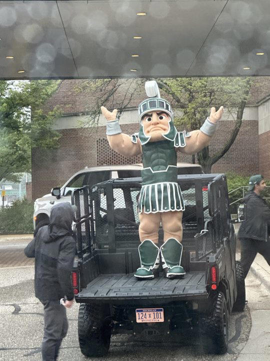 Spartan bus tour hits the road
