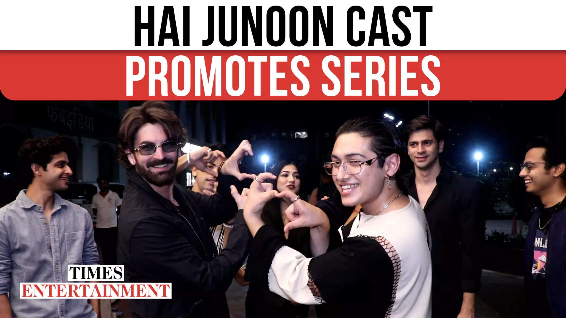 Hai Junoon’ Cast Steps Out for Series Promotion