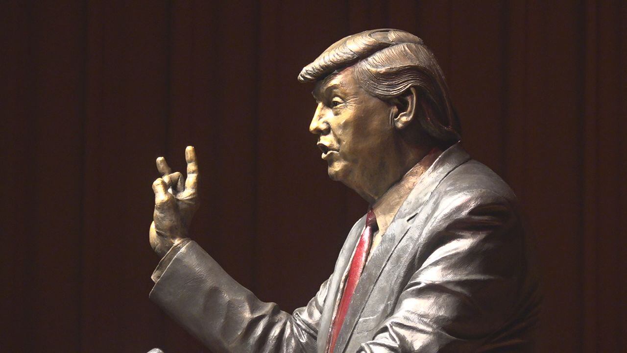 City of Presidents welcomes Donald Trump statue