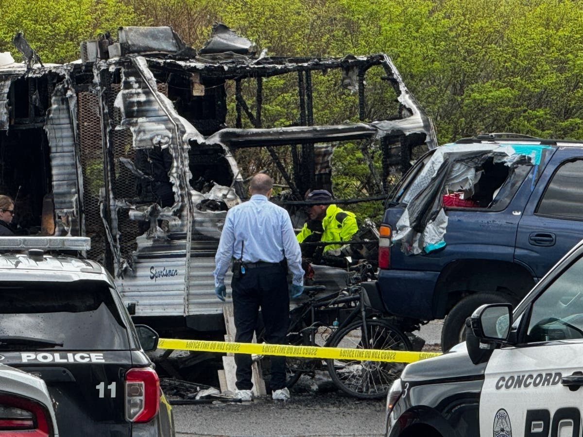 Fire Investigators Identify Victim Of Fatal Concord Camper Fire