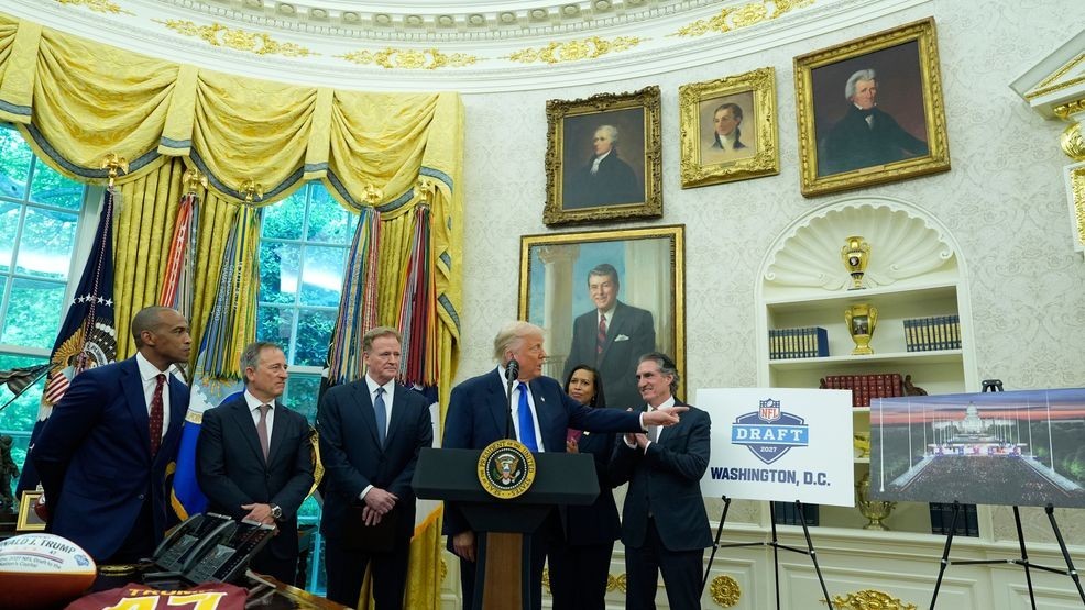 DC will hold the NFL Draft in 2027; President and DC's Mayor announces