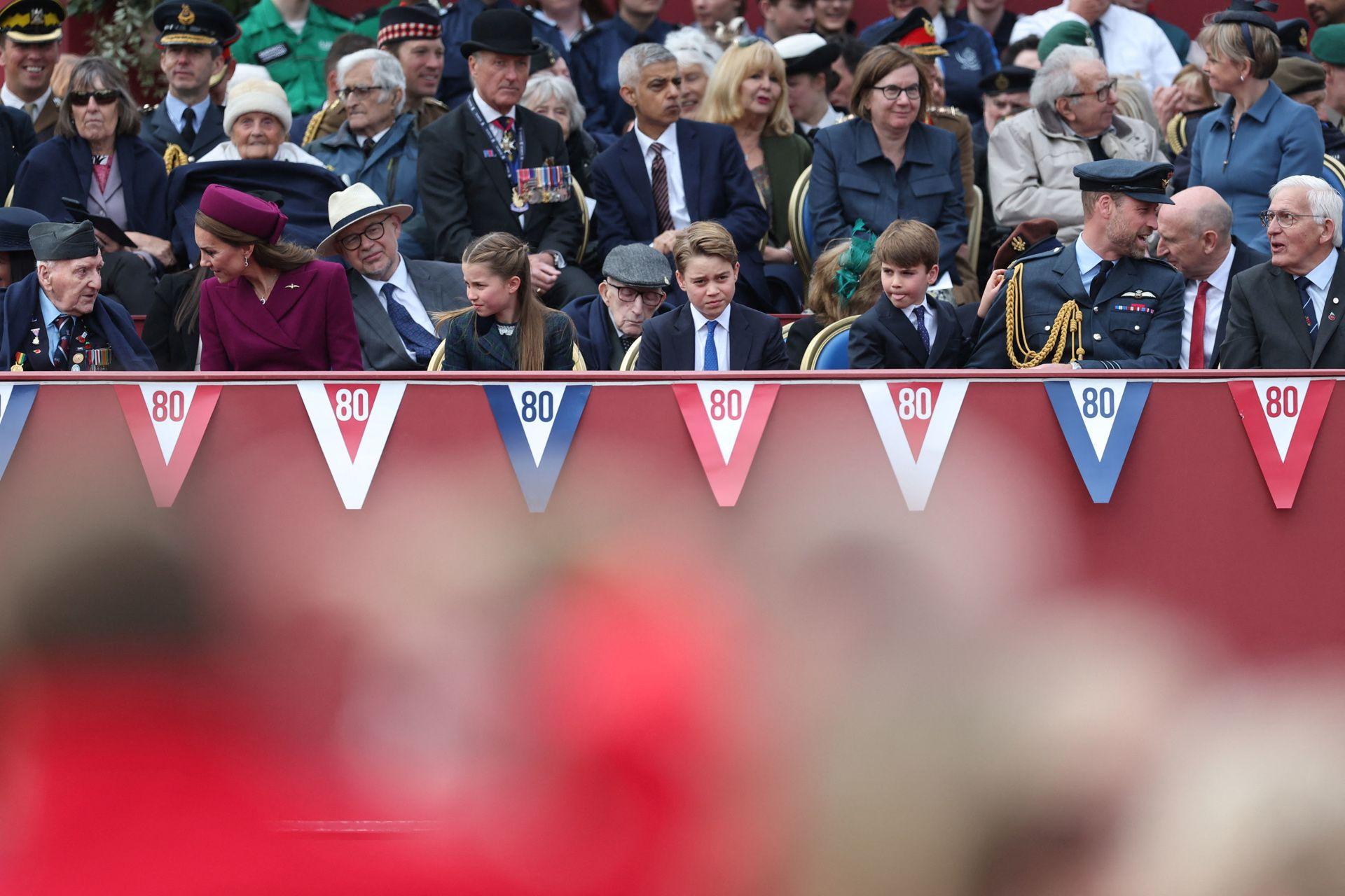 Veterans, royals and a packed Mall: VE Day at 80 in pictures