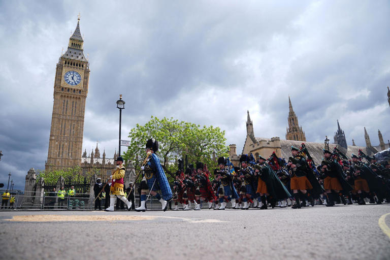 Veterans, royals and a packed Mall: VE Day at 80 in pictures