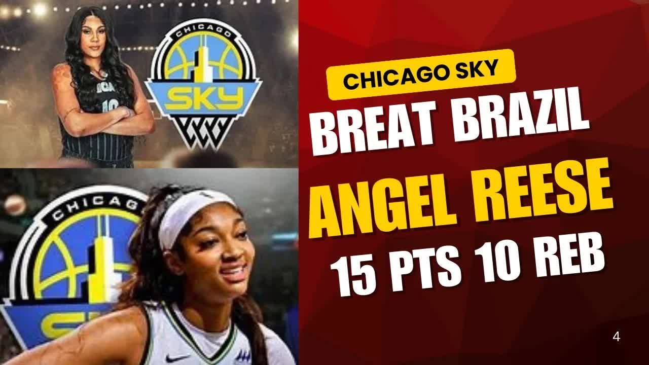 Angel Reese & Chicago Sky WNBA Game Highlights | Sports Commentary ...