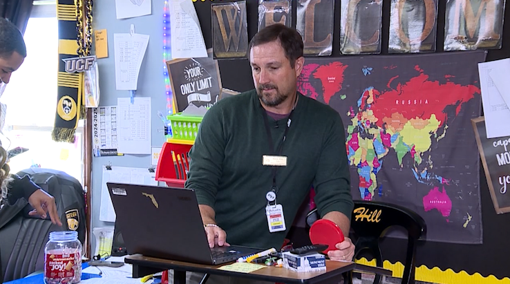 Shawn Allen helping prepare students for the real world