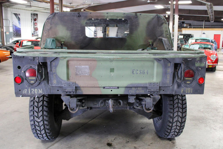 1993 AM General Humvee Offered with Clean Michigan Title, Gulf War Era ...