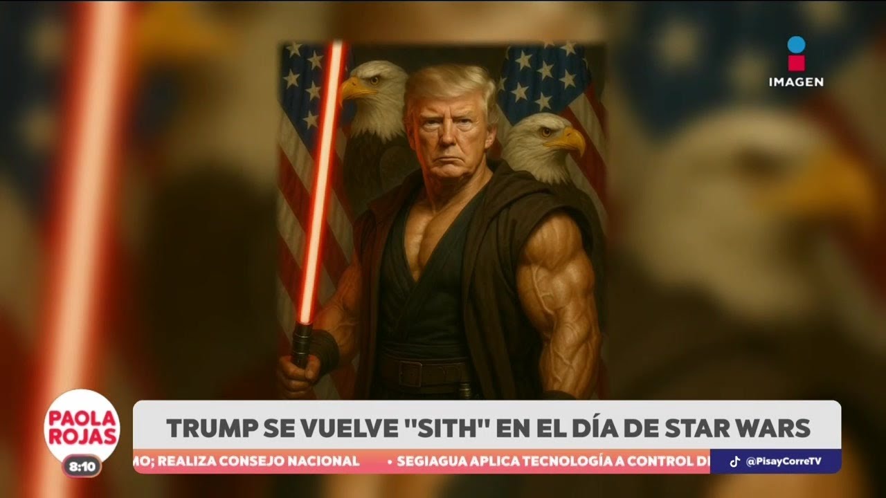 Donald Trump se vuelve “Sith” en el Día de Star Wars | DPC con Paola Rojas