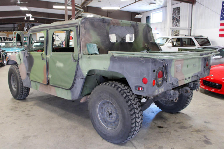 1993 AM General Humvee Offered with Clean Michigan Title, Gulf War Era ...
