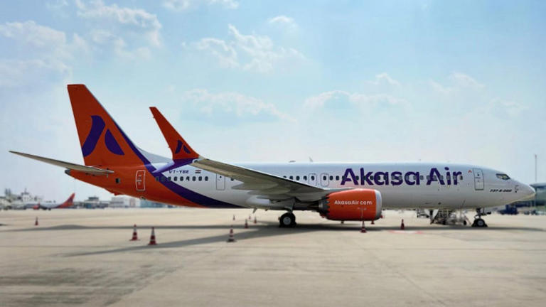 Akasa Air Adds 28th Aircraft To Its Fleet, Receives Delivery Of Boeing ...