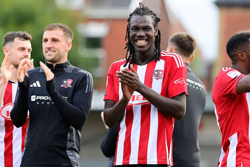 Johnly Yfeko keen to show Exeter City fans why Grecians signed him