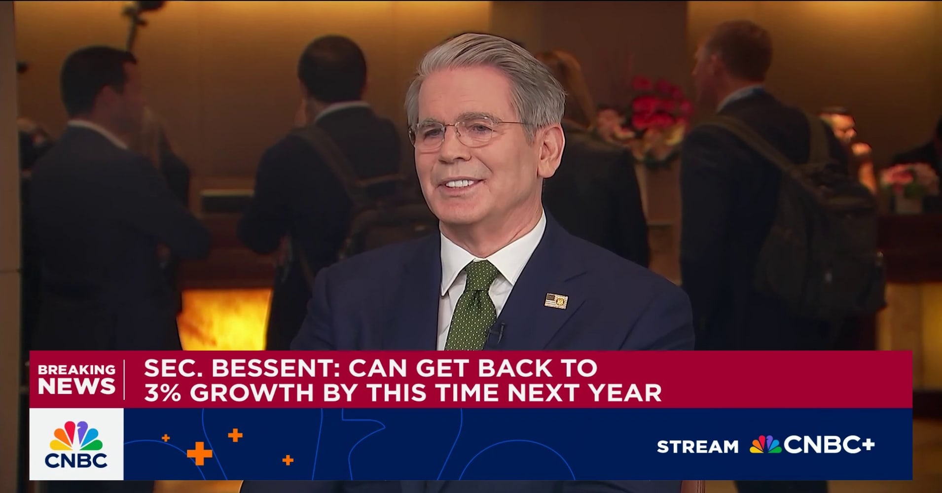 Watch CNBC's full interview with Treasury Secretary Scott Bessent