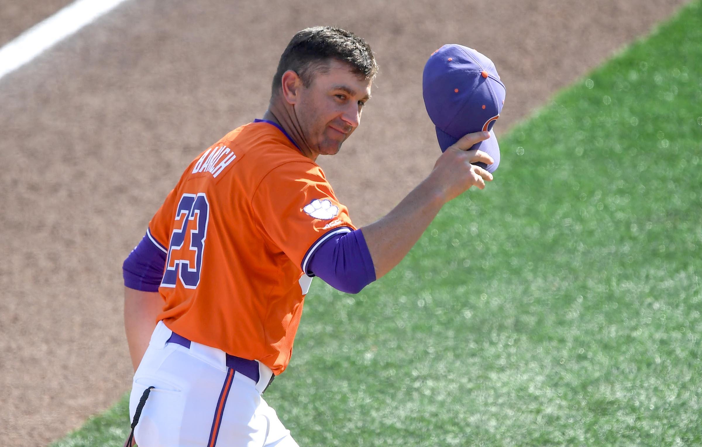 Clemson baseball coach Erik Bakich announces Game 1 starter for Tigers ...