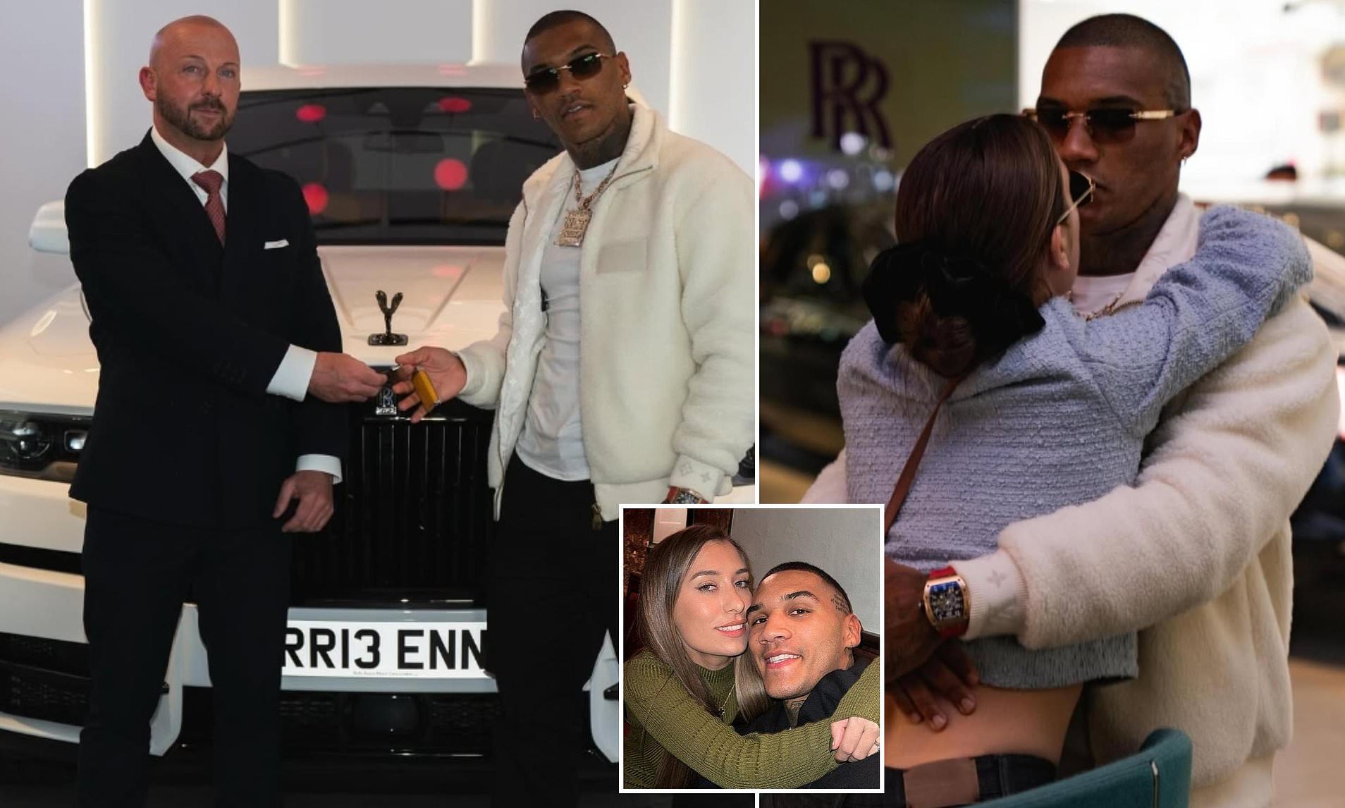 Conor Benn shows off new Rolls-Royce worth more than £280,000 with wife ...