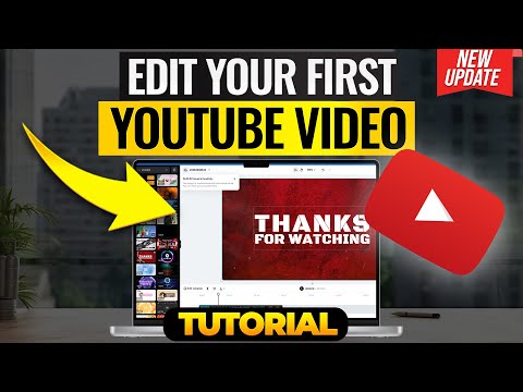 How to Edit Your FIRST YouTube Video