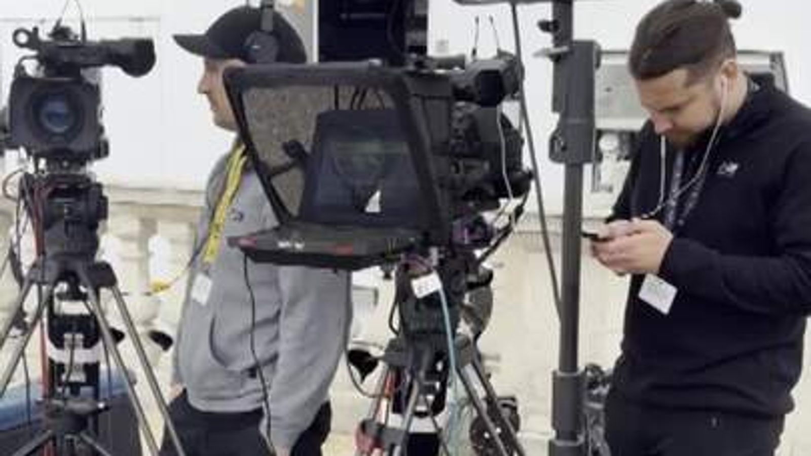 Behind the scenes of VE Day parade