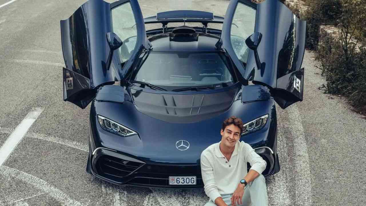 George Russell showcases his Mercedes-AMG One valued at $2.7 million ...
