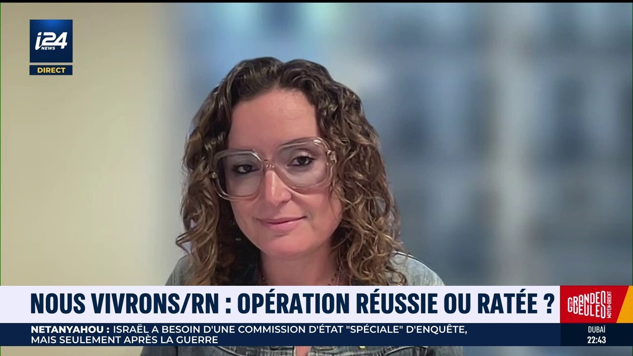 "Nous ne serons pas le marchepied du RN" : Sarah Aizenman (collectif 'Nous Vivrons') face