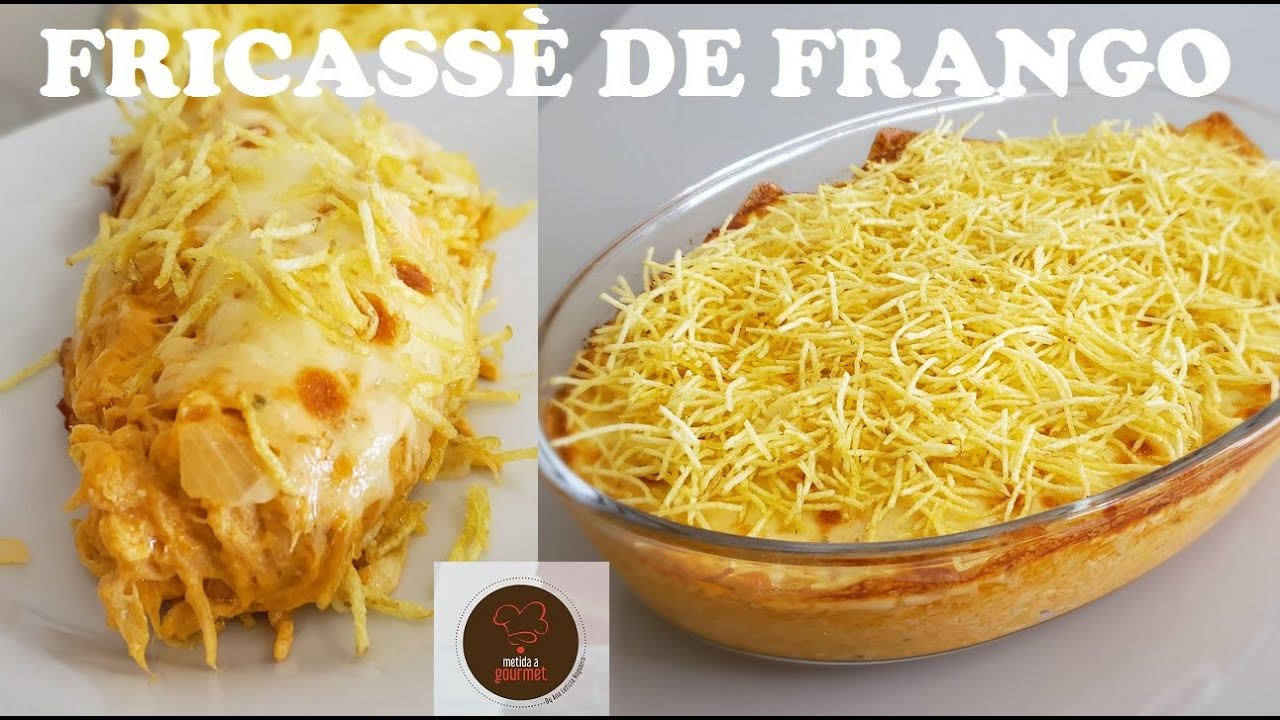 Fricassé de Frango Cremoso FÁCIL e DELICIOSO