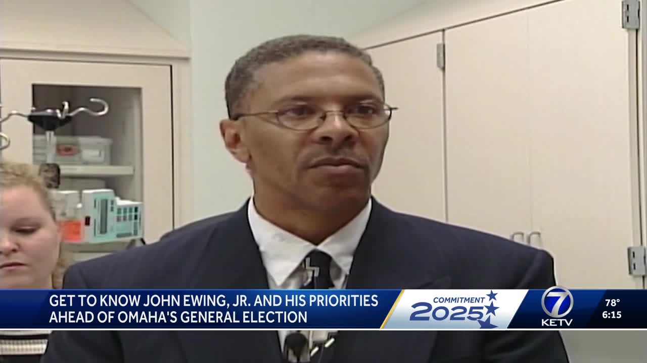 Get to know John Ewing Jr. ahead of Omaha's General Election
