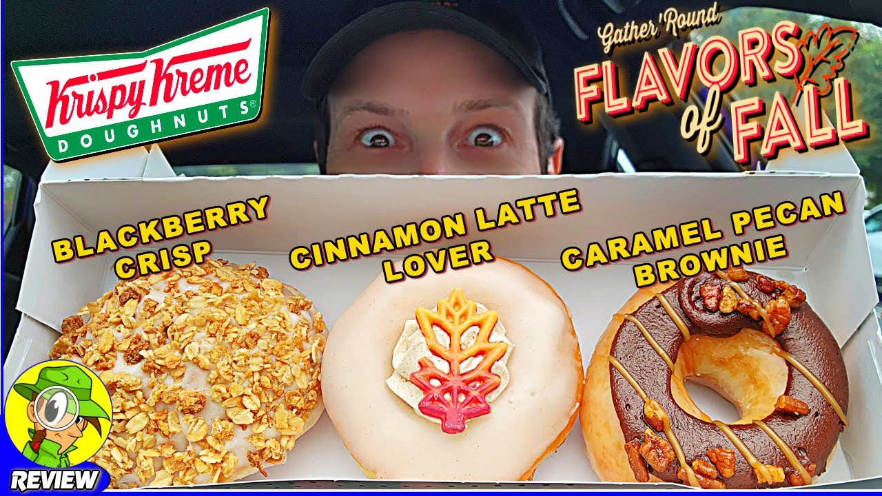 Krispy Kreme® Flavors of Fall Doughnuts Review
