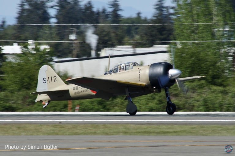 Military Aviation Museum's Mitsubishi A6M3 Model 32 Zero Flies!
