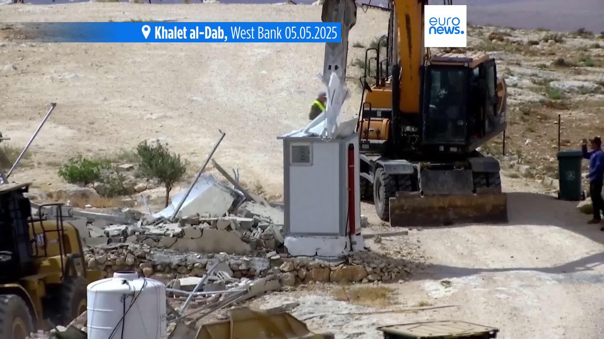 Israeli bulldozers demolish most of a West Bank Bedouin hamlet ...