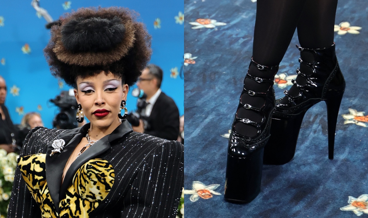 Doja Cat Stuns In Oxford-Inspired Marc Jacobs Kiki Platform Heels on ...