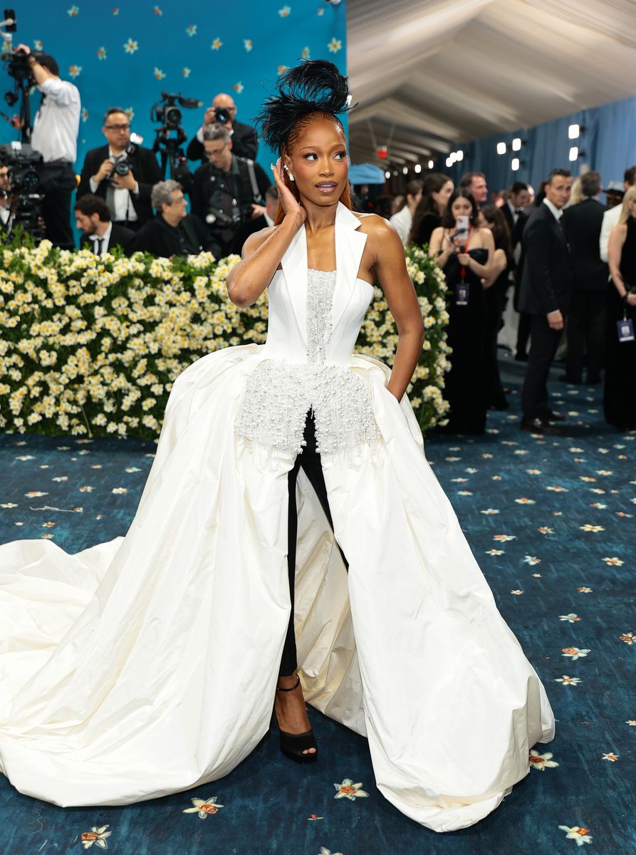 Keke Palmer Is All Smiles on the Way to the 2025 Met Gala in a ...